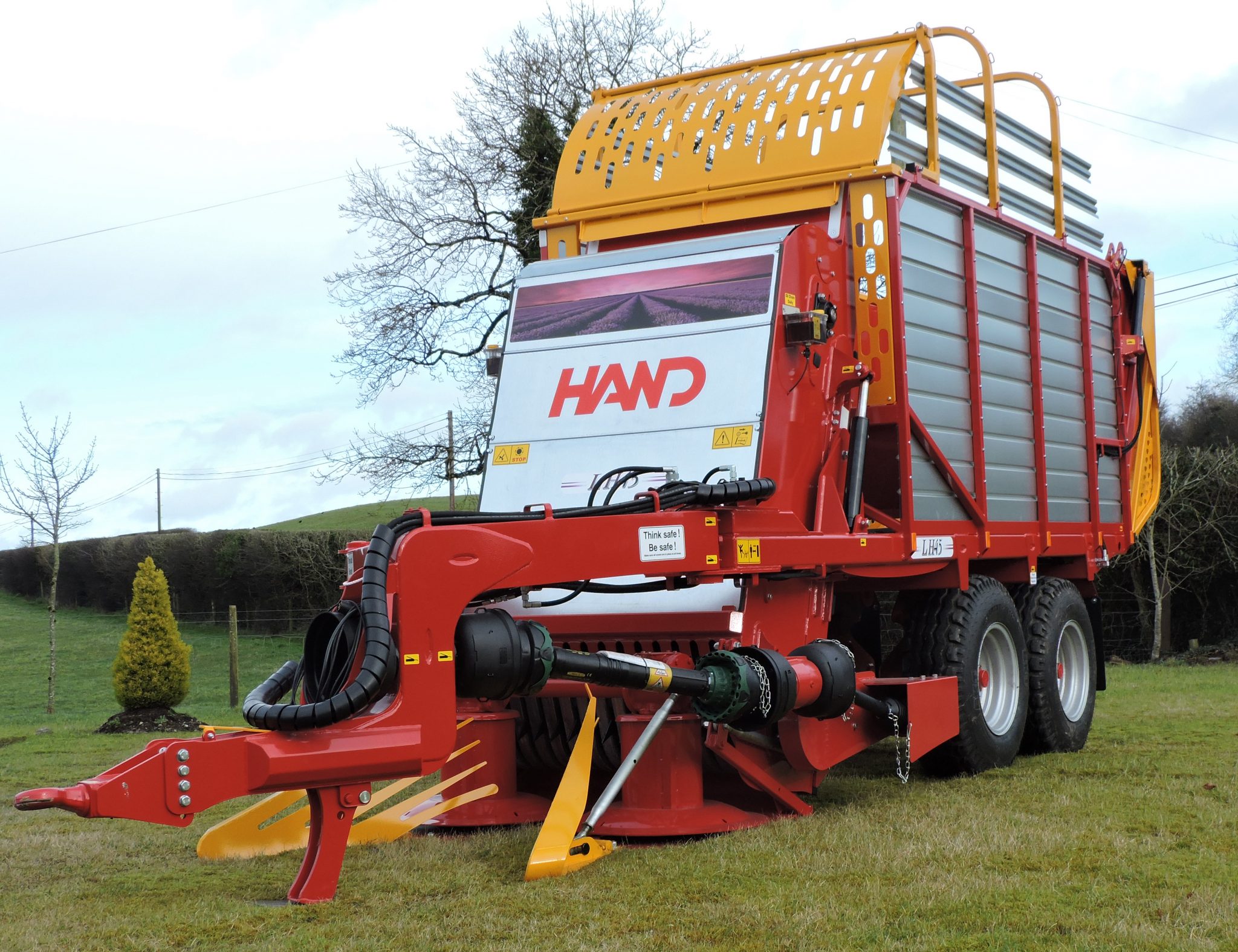 Lavender Harvester - Hand Engineering Ltd - Harvest Trailer