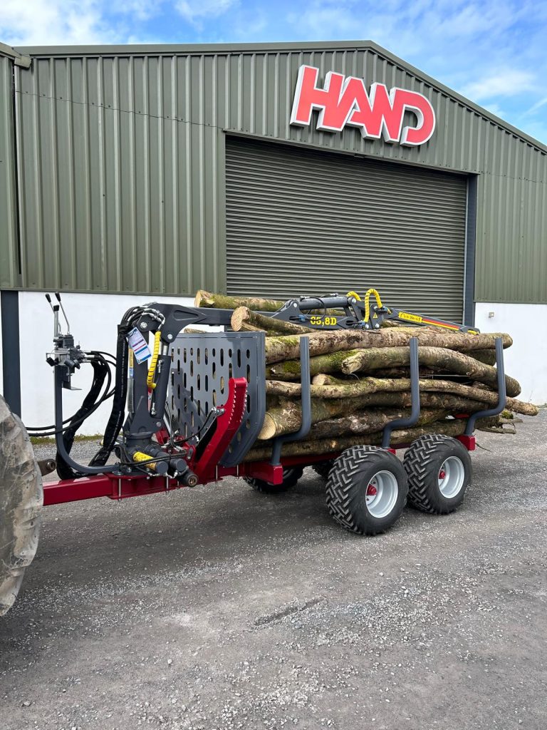 Log Trailer - Forestry forwarding trailer - Forestry Trailer